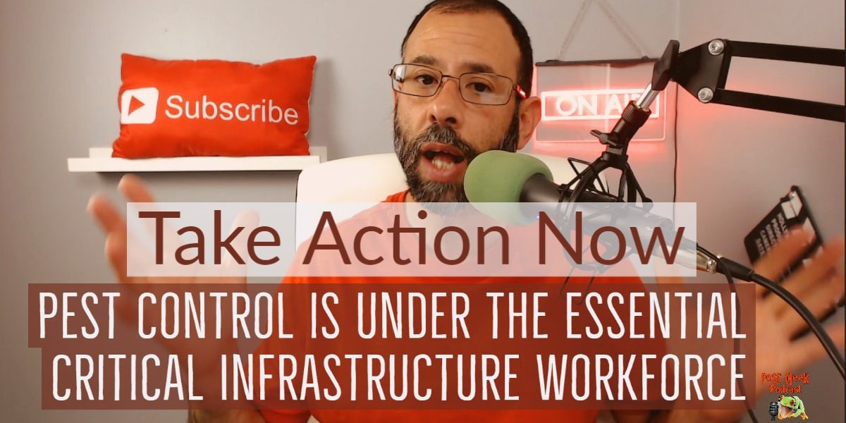 Pest Control is under the Essential Critical Infrastructure Workforce ...