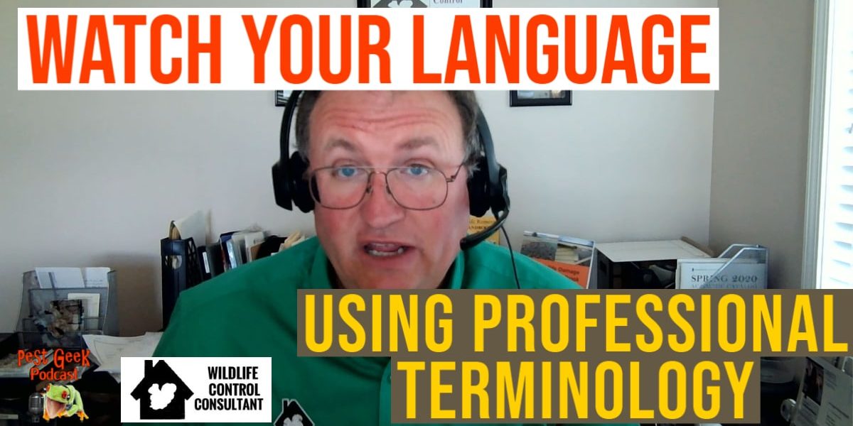Watch Your Language Using Professional Terms & Technical Vocabulary ...