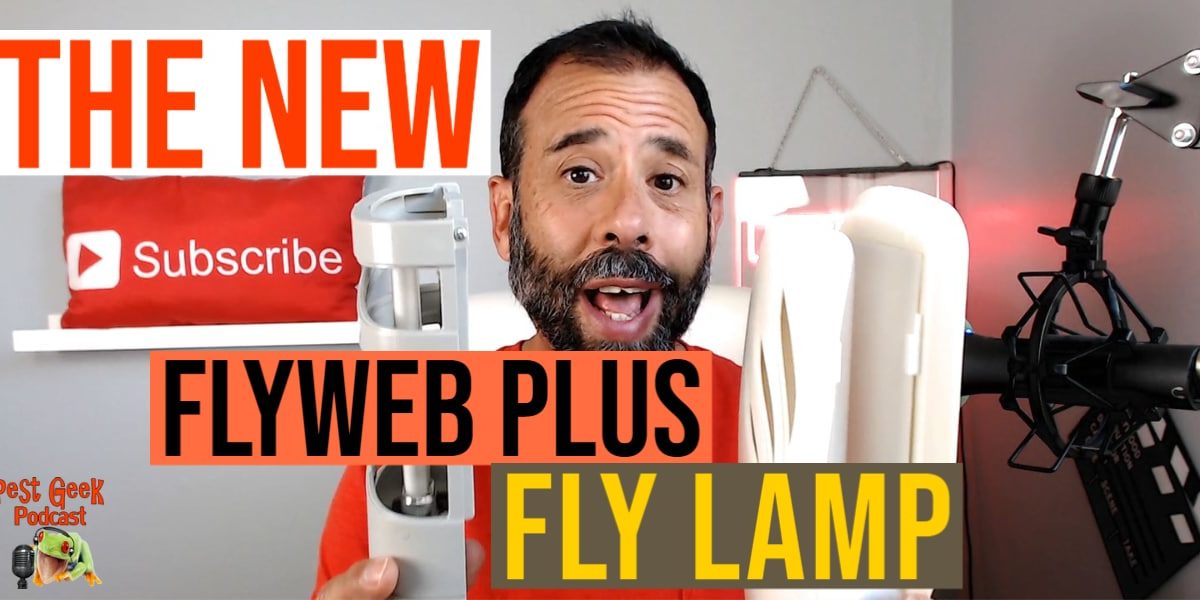 The New Flyweb Plus Mini Fly Lamp - Pest Geek Pest Control Podcast