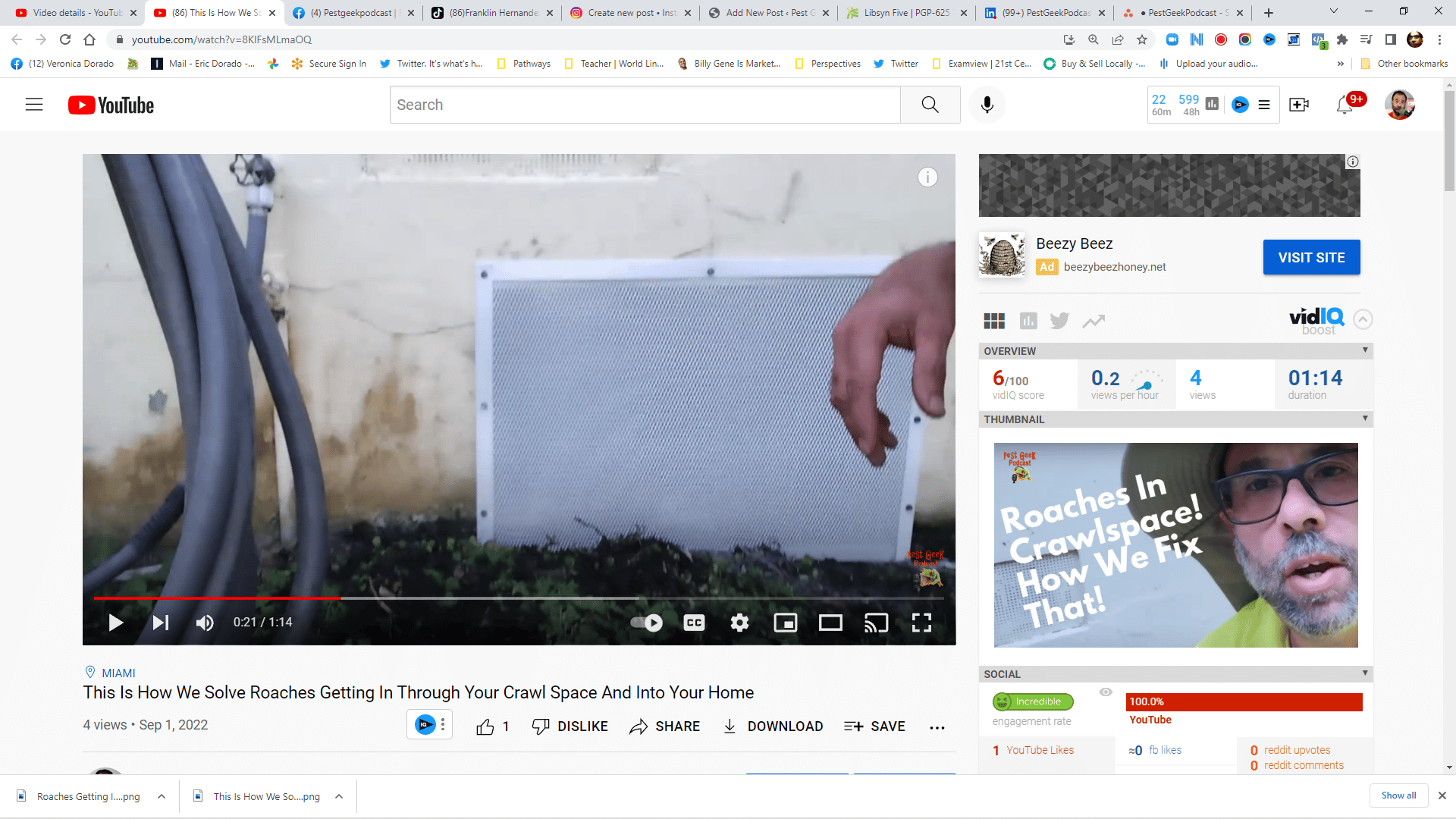 Roaches Getting In Through A Crawl Space And Into Your Client’s Home ...